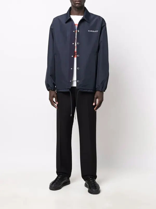 Khrisjoy Logo-printed Shirt Jacket