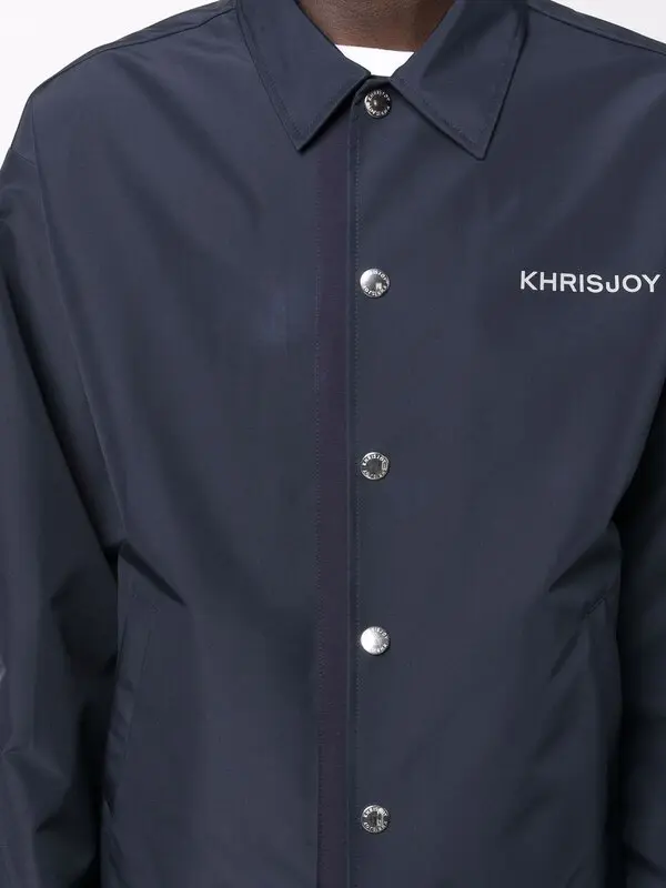Khrisjoy Logo-printed Shirt Jacket