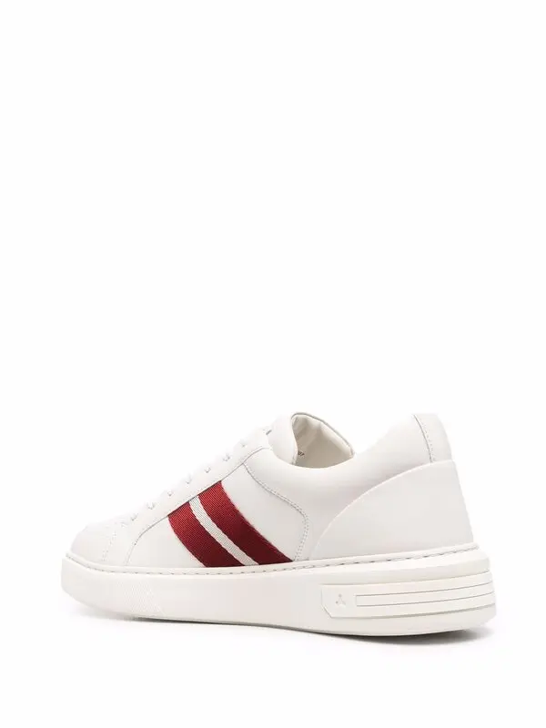 Bally Side Stripe Sneakers - White