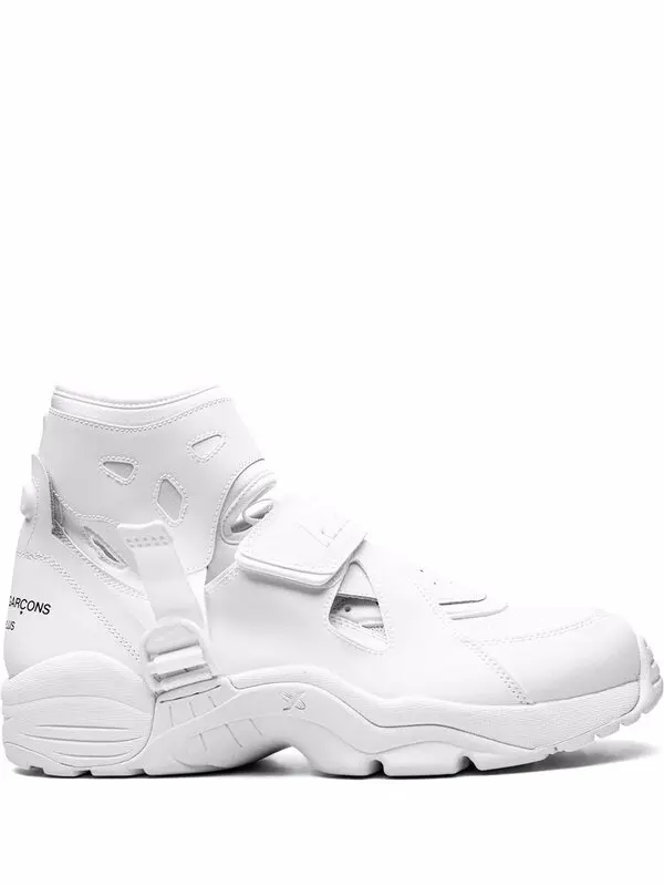 Nike X Comme Des Garçons Air Carnivore Sneakers - White