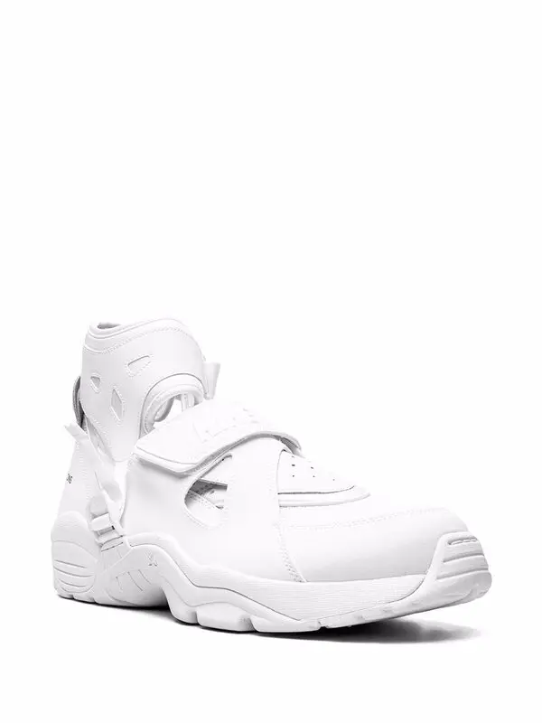 Nike X Comme Des Garçons Air Carnivore Sneakers - White