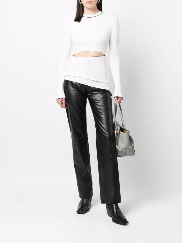 Proenza Schouler White Label Contrast-trim Bouclé Cardigan
