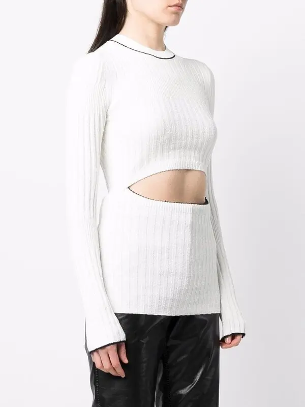 Proenza Schouler White Label Contrast-trim Bouclé Cardigan