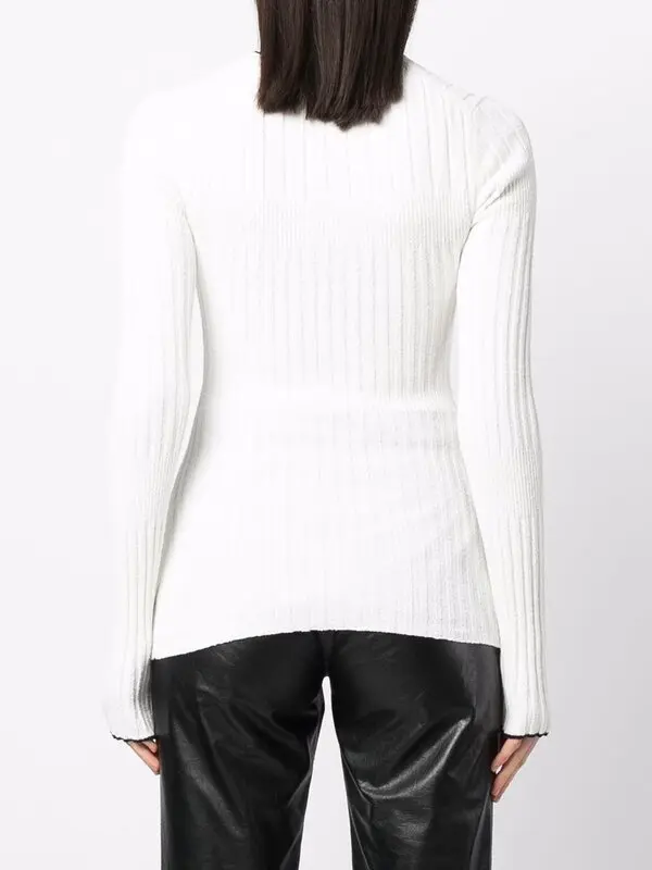 Proenza Schouler White Label Contrast-trim Bouclé Cardigan