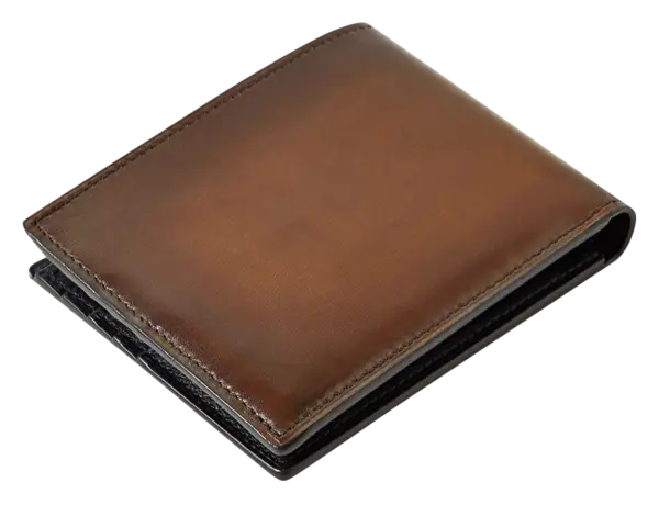 berluti - Berluti - Venezia Leather Billfold Wallet - Men - Brown