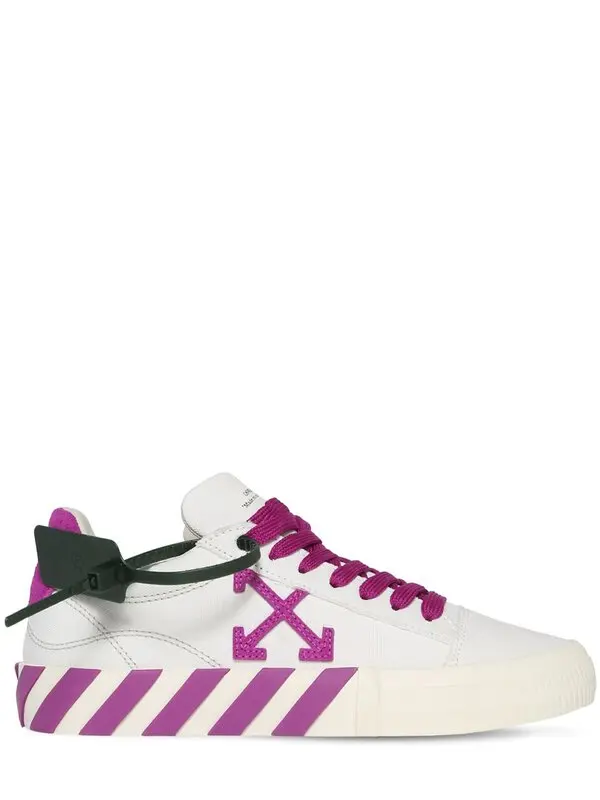 Off-White 20mm Vulcanized Cotton Canvas Sneakers