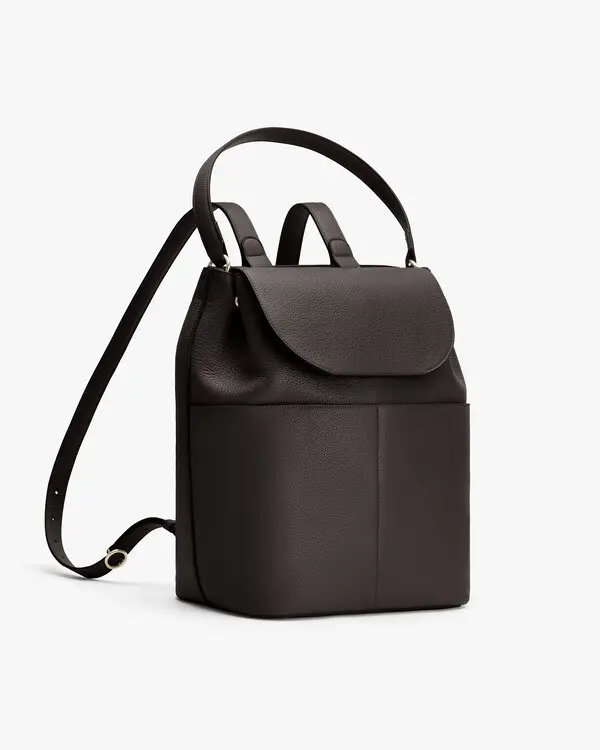 Cuyana Leather Backpack 13-inch - Mocha