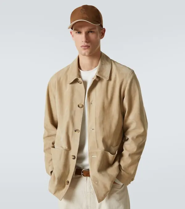 Loro Piana Embroidered Cap - Brown