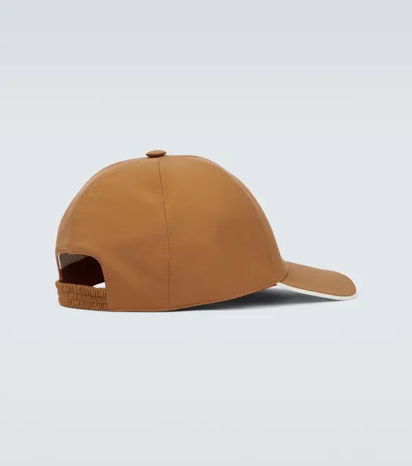 Loro Piana Embroidered Cap - Brown