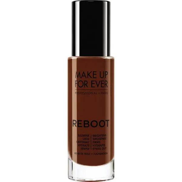 MAKE UP FOR EVER Mufe Reboot Active Care Revitalizing Foundation - R550 - Dark Chocolate