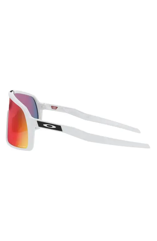 Oakley Sutro S Wrap Shield Sunglasses - White