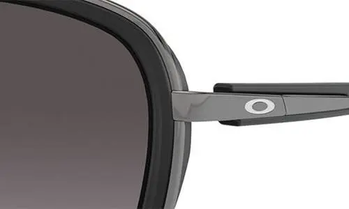 Oakley Split Time Prizm™ Polarized Pilot Sunglasses - Velvet Black/prizm Grey Grad