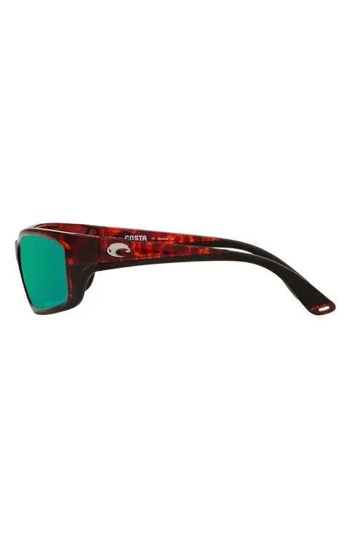 COSTA DEL MAR 62mm Waypoint Rectangular Sunglasses