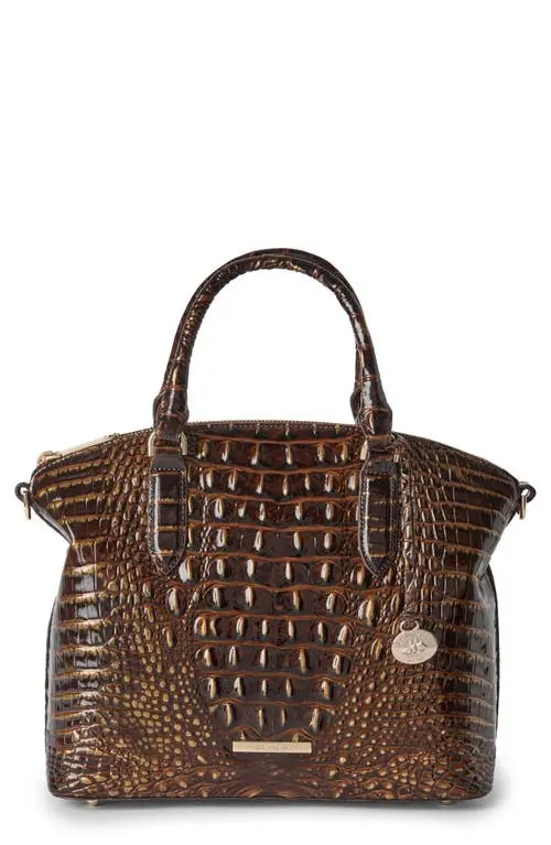 Brahmin Duxbury Satchel - Chocolate