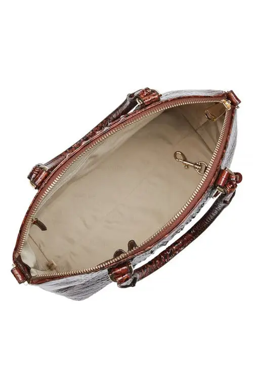 Brahmin Duxbury Satchel - Dark Pecan