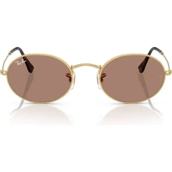 Ray-ban Oval Sunglasses - Arista Gold