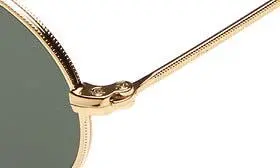 Ray-ban Oval Sunglasses - Gold/ Green