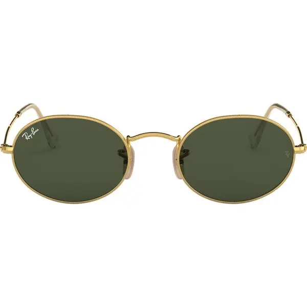 Ray-ban Oval Sunglasses - Gold