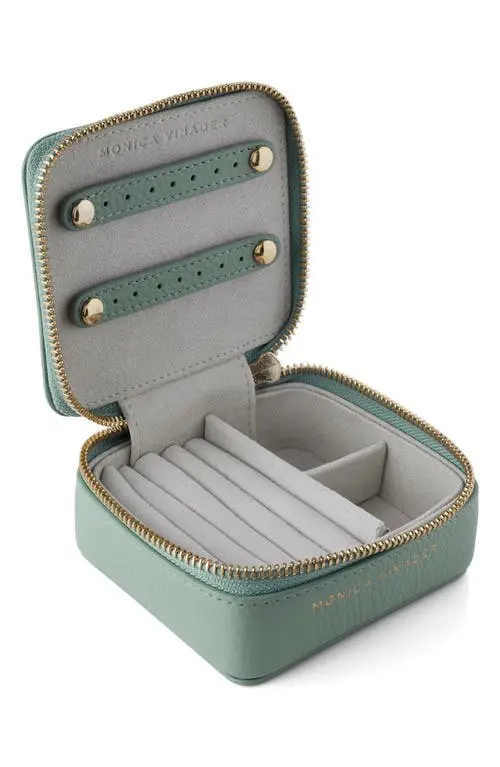 Monica Vinader Leather Jewelry Box