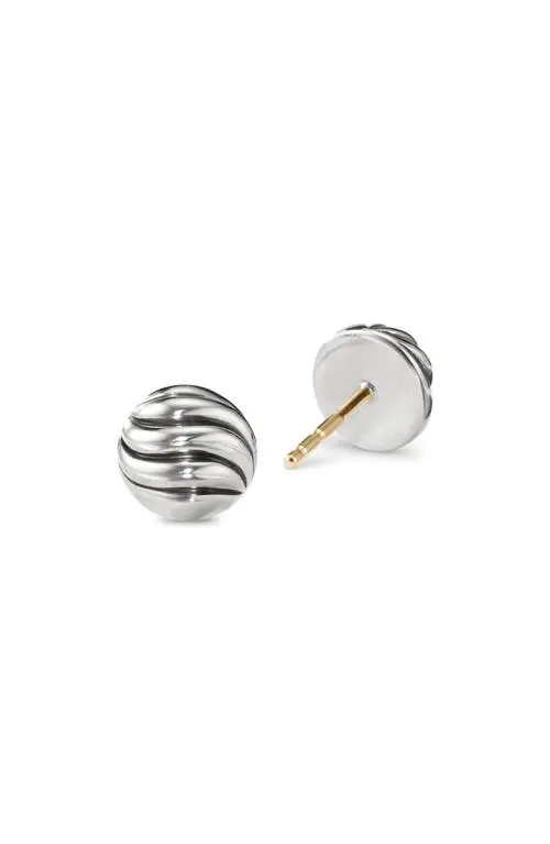 David Yurman Sculpted Cable Stud Earrings