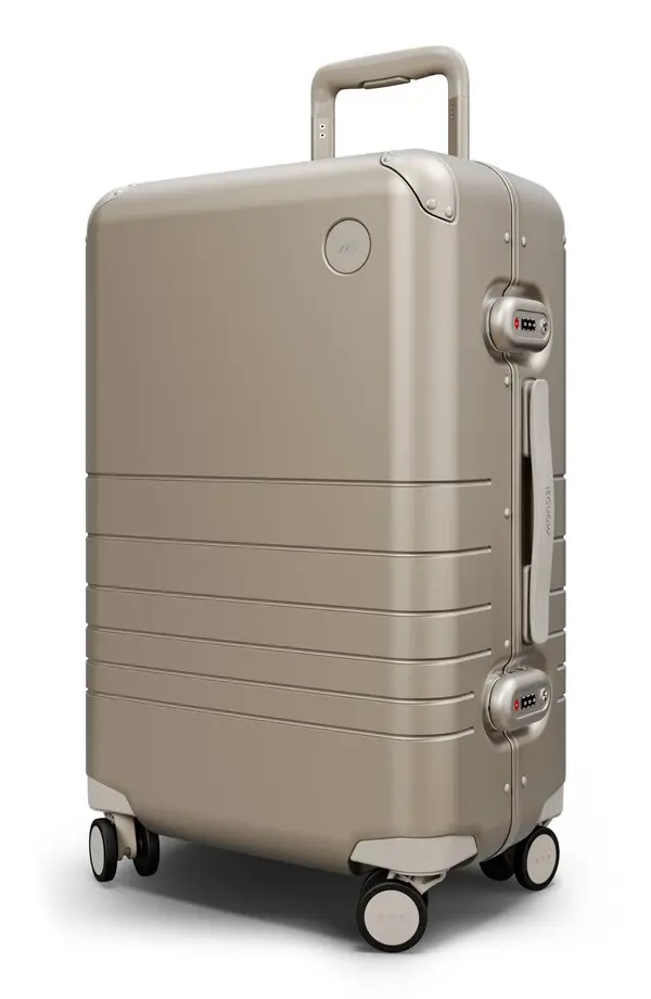 MONOS 23-inch Hybrid Carry-on Plus Spinner Luggage