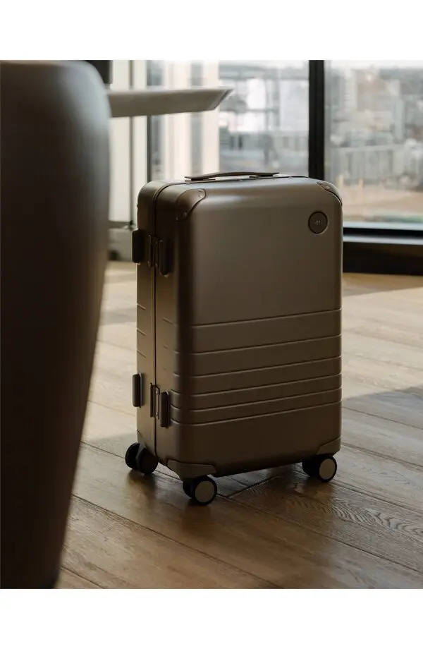 MONOS 23-inch Hybrid Carry-on Plus Spinner Luggage