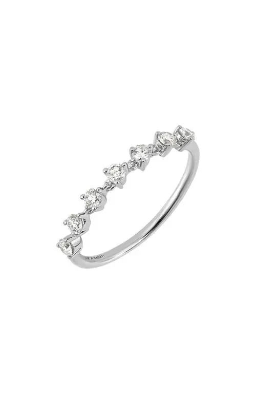 Bony Levy Aviva Diamond Chain Ring - 18k White Gold