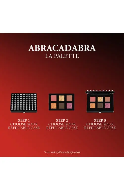 CHRISTIAN LOUBOUTIN Abracadabra La Palette Refillable Case - Rouge Louboutin