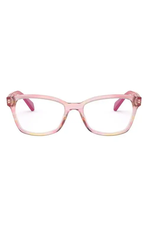 Ray-ban 48mm Square Eyeglasses - Fuchsia
