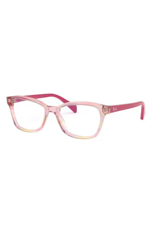 Ray-ban 48mm Square Eyeglasses - Fuchsia