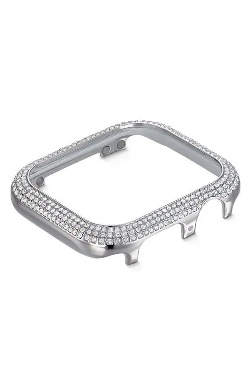 SWAROVSKI Pavé 40mm Apple Watch® Case Attachment - Silver