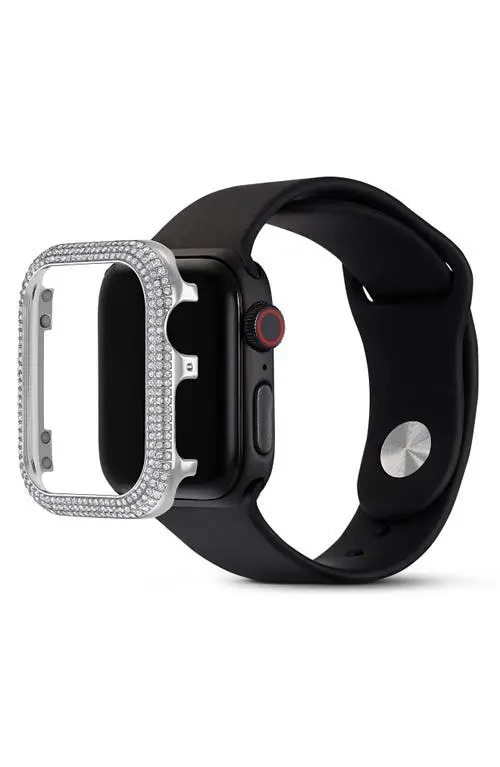 SWAROVSKI Pavé 40mm Apple Watch® Case Attachment - Silver