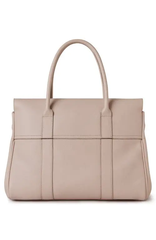 Mulberry Bayswater Grained Leather Satchel - Blossom Pink