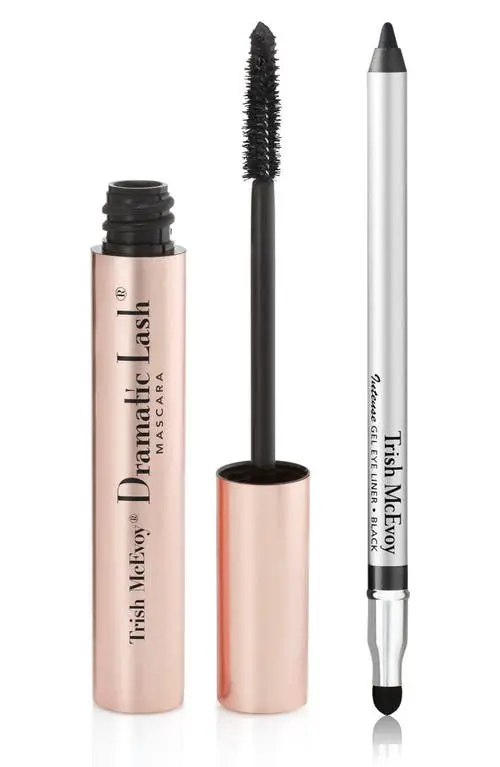 Trish Mcevoy Dramatic Lash® Mascara & Intense Gel Eyeliner Duo Usd $62 Value - Black