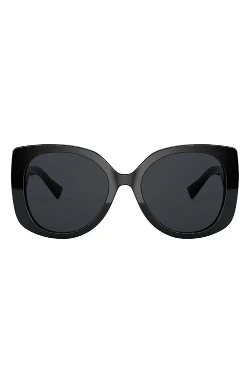Versace 56mm Butterfly Sunglasses