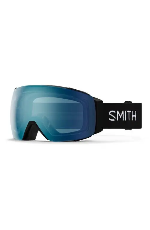 SMITH I/o Mag™ Snow Goggles - Black / Blue Mirror