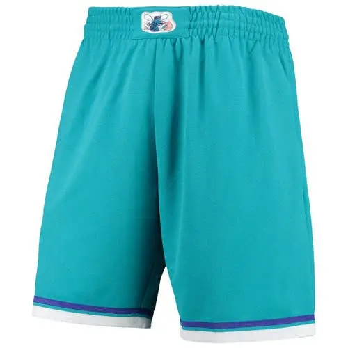 Mitchell & Ness Charlotte Hornets 1992 Hardwood Classics 75th Anniversary Swingman Shorts