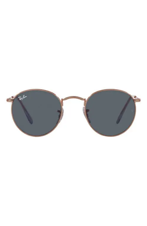 Ray-ban Icons 50mm Round Sunglasses - Blue