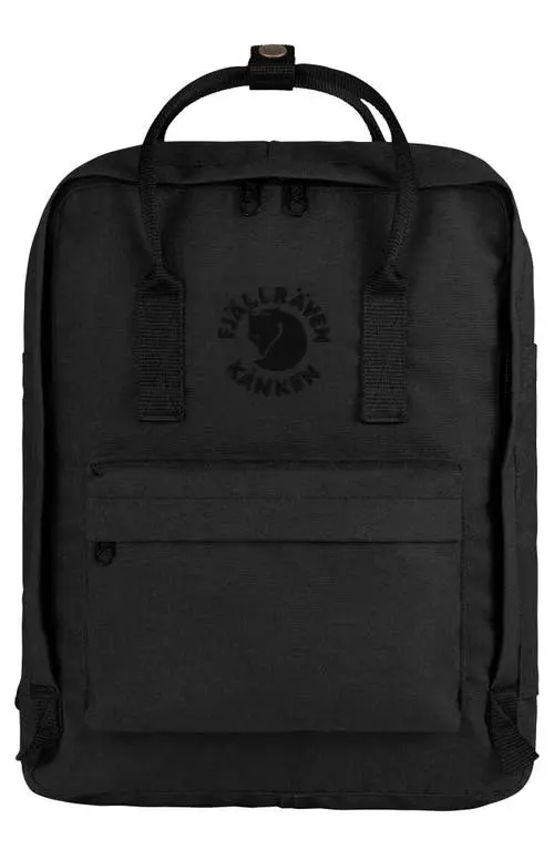 Fjallraven Re-kånken Backpack - Black