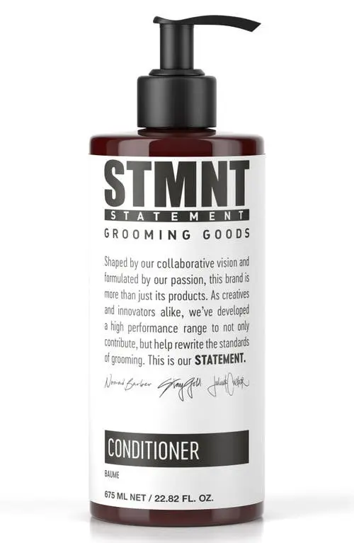 STMNT Grooming Goods Conditioner With Activated Charcoal & Menthol - No Color