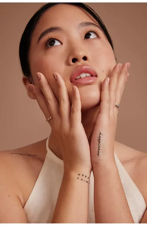 INKED BY DANI Mantra Pack Temporary Tattoos