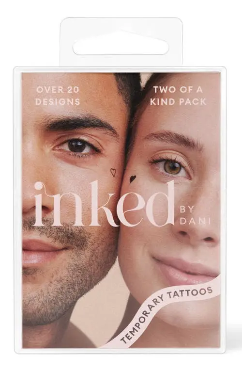 INKED BY DANI Two Of A Kind Pack Temporary Tattoos - None