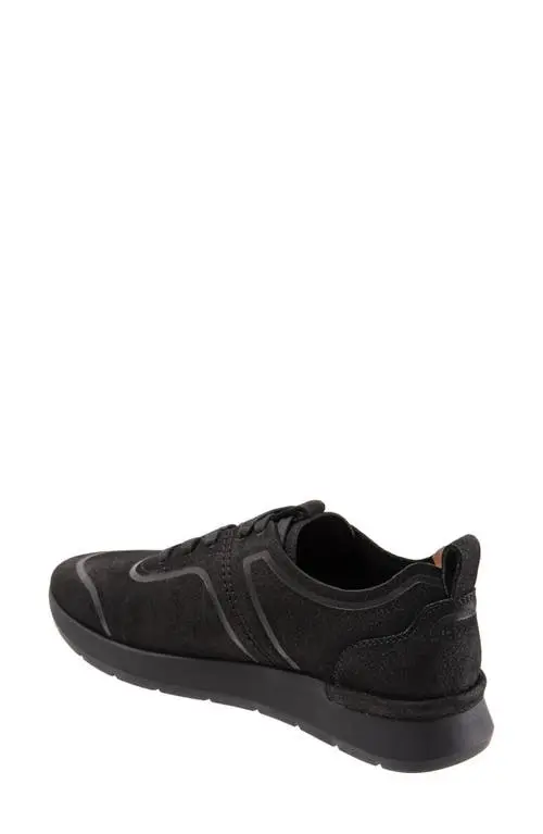 SOFTWALK® Stella Sneaker - Black Nubuck
