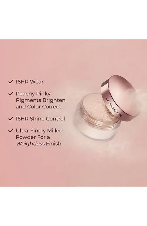 Laura Mercier Translucent Loose Setting Powder Light Catcher - Cosmic Rose