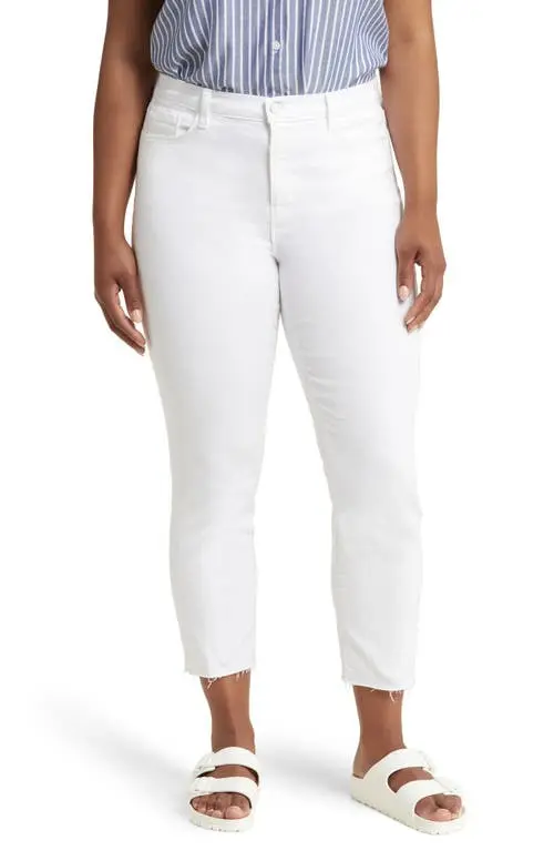L'Agence Sada Ankle Slim Jeans - Blanc