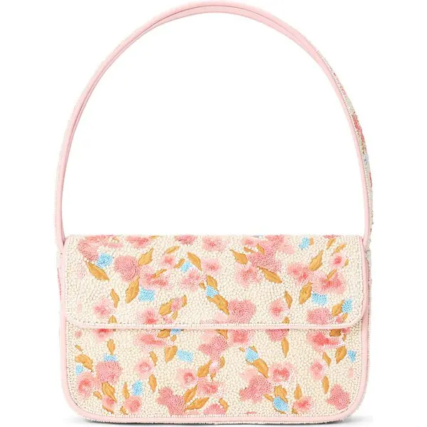 Staud Tommy Beaded Shoulder Bag - Spring Day