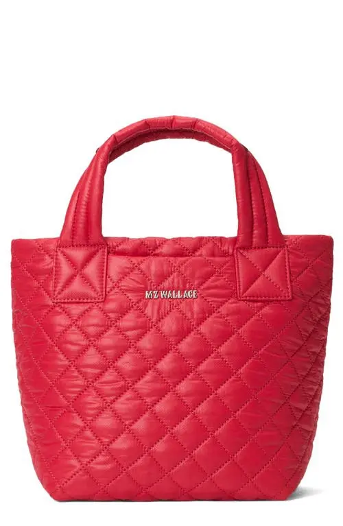 Mz Wallace Mini Metro Deluxe Tote - Apple