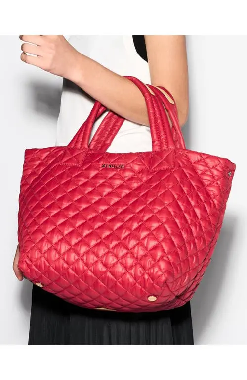 Mz Wallace Mini Metro Deluxe Tote - Apple