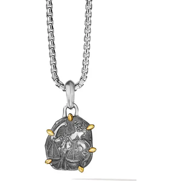 David Yurman Zodiac Amulet Pendant - Silveribra