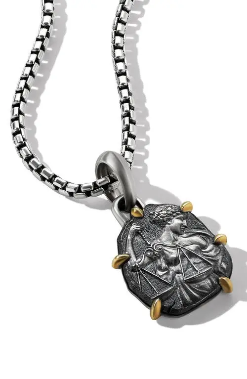 David Yurman Zodiac Amulet Pendant - Silveribra